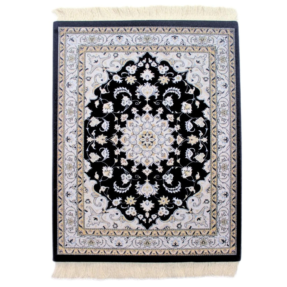 Persian Rug Mouse Pad Ivory | Novelty Mouse Pad | Boho Desk – Bounde